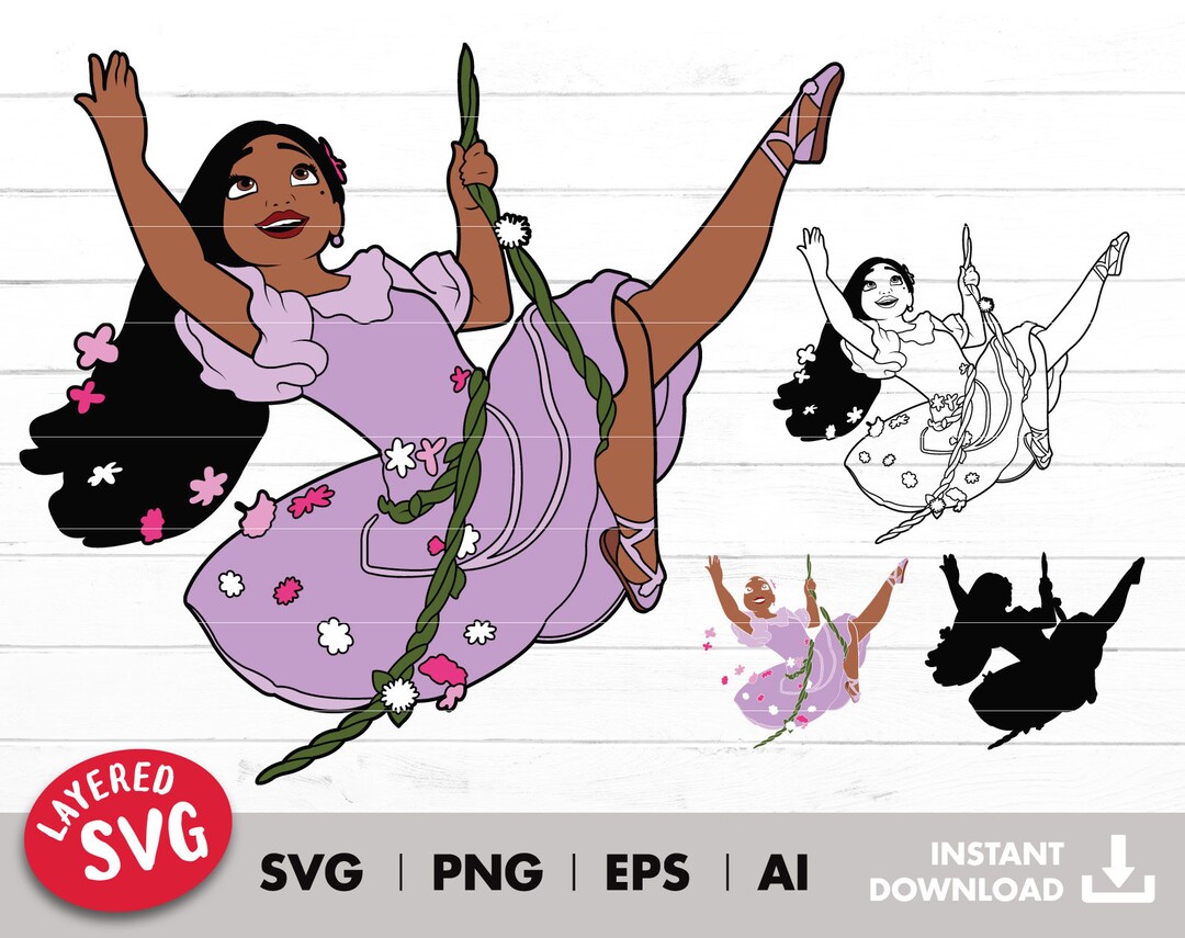 LAYERED SVG, Png Svg, Svg for Cricut, Outlined Png Files for ...