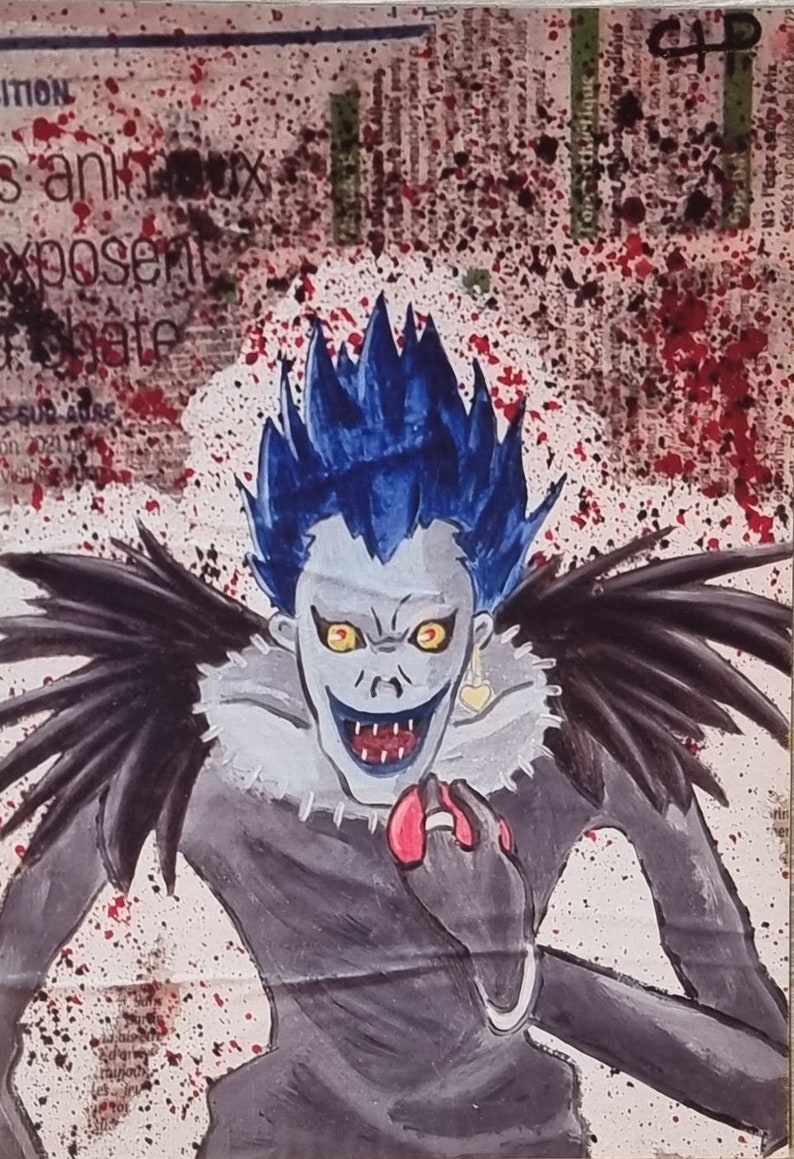 Poster Ryuk From Death Note - Etsy