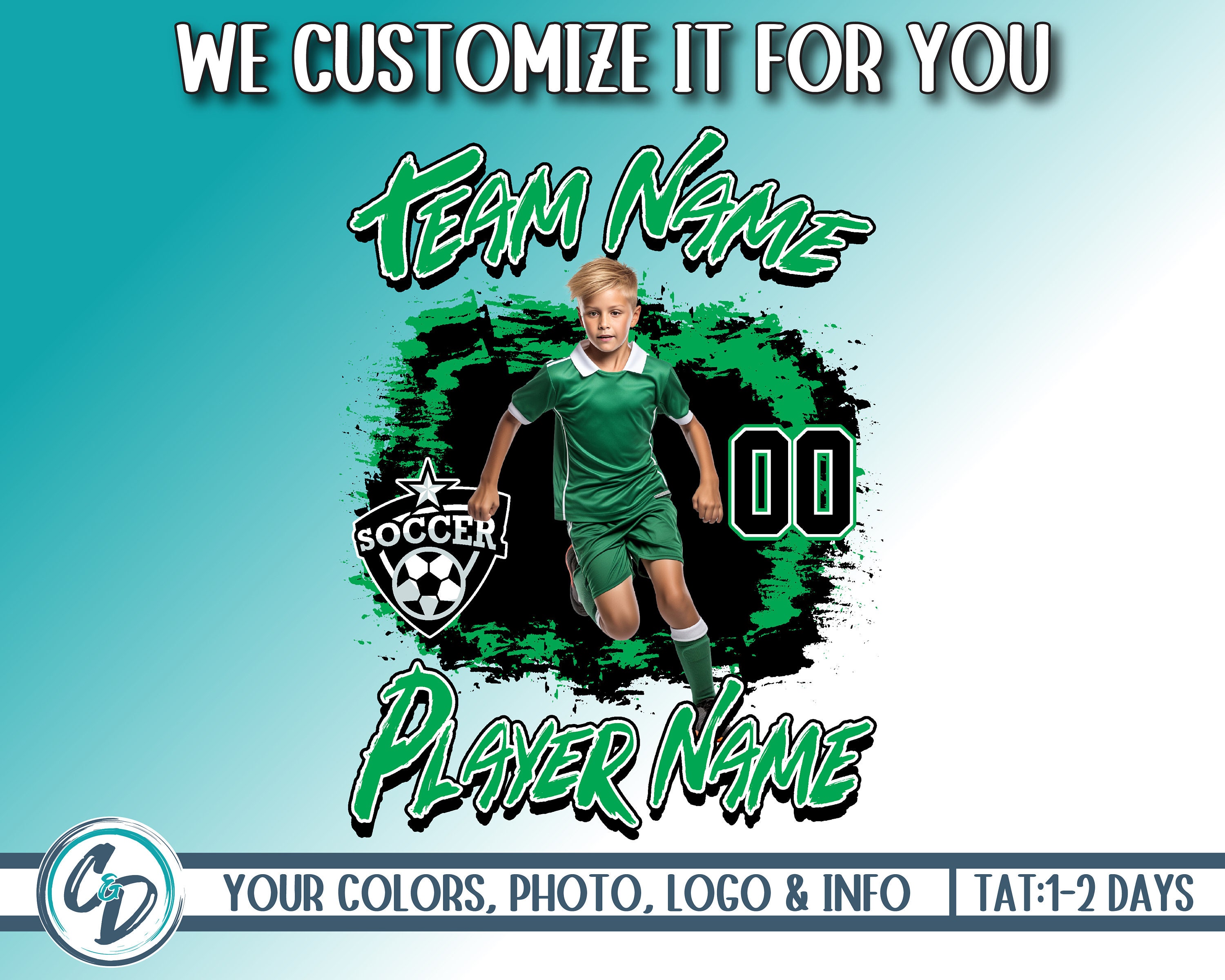 Custom Soccer Design, Soccer Custom PNG, Shirt Design, Paint Splatter ...