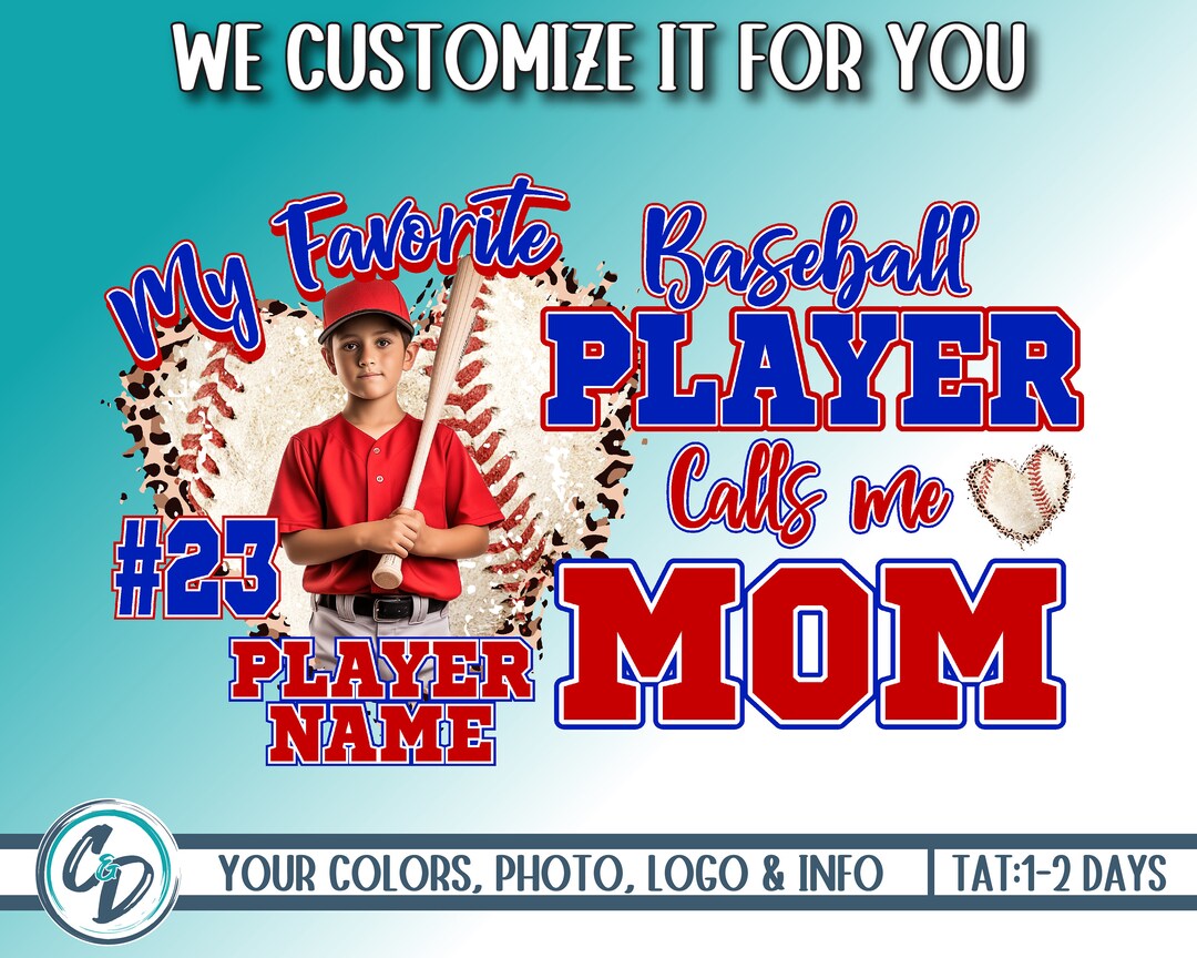 Custom Baseball Design, Baseball Custom PNG, Shirt Design, Favorite ...