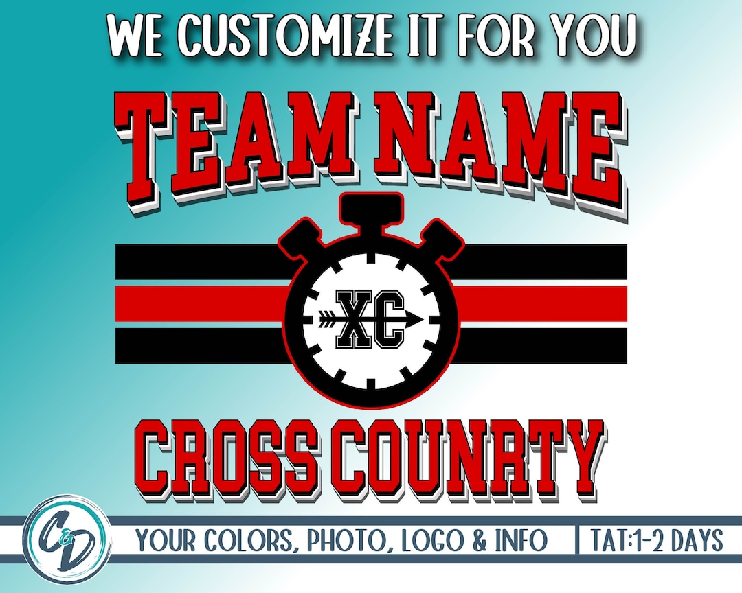 Customized Cross Country PNG, Custom Cross Country Design, Cross ...