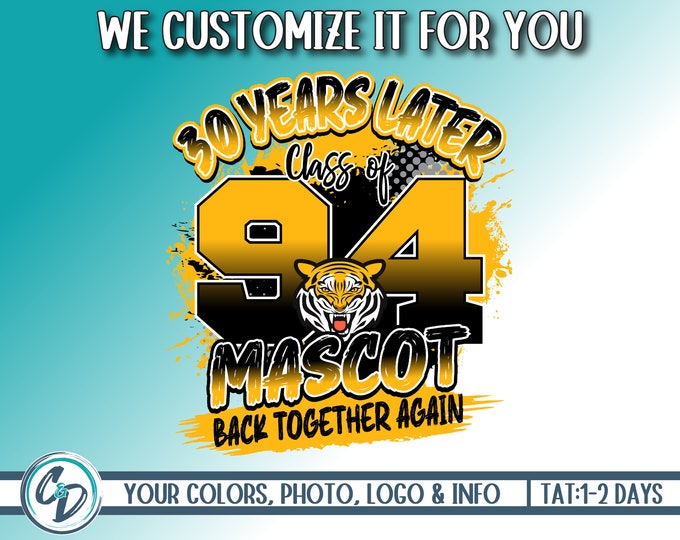 Custom Class Reunion Shirt, Personalized Class Reunion Gift, High ...