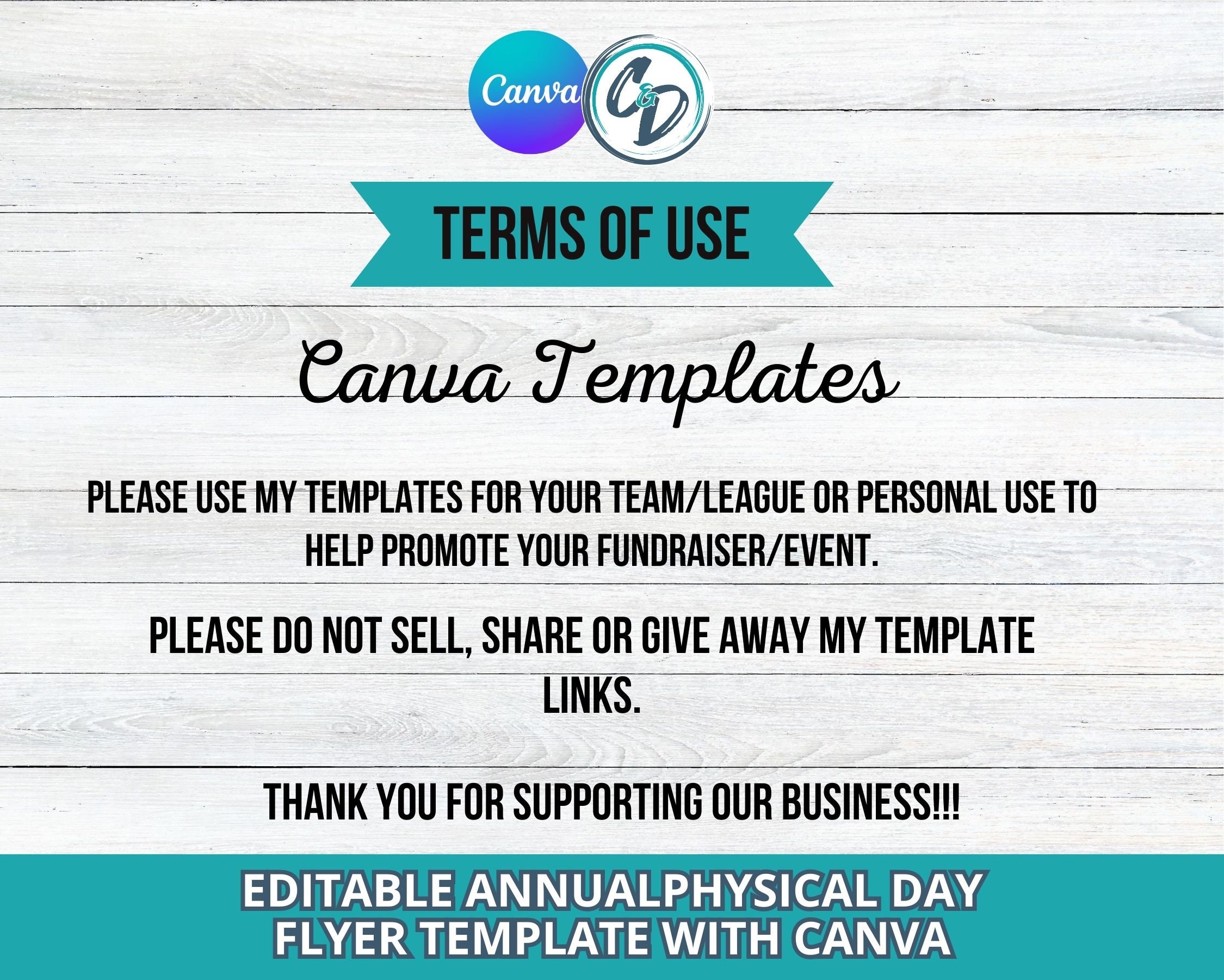 Cheerleading Annual Physical Exam Flyer, Editable Annual Physical Day ...