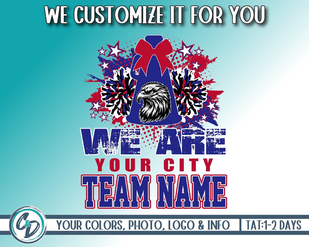 Cheerleading Personalized PNG, Cheerleading Shirt Design, Custom ...
