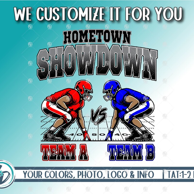 Football Rivalry Svg - Etsy