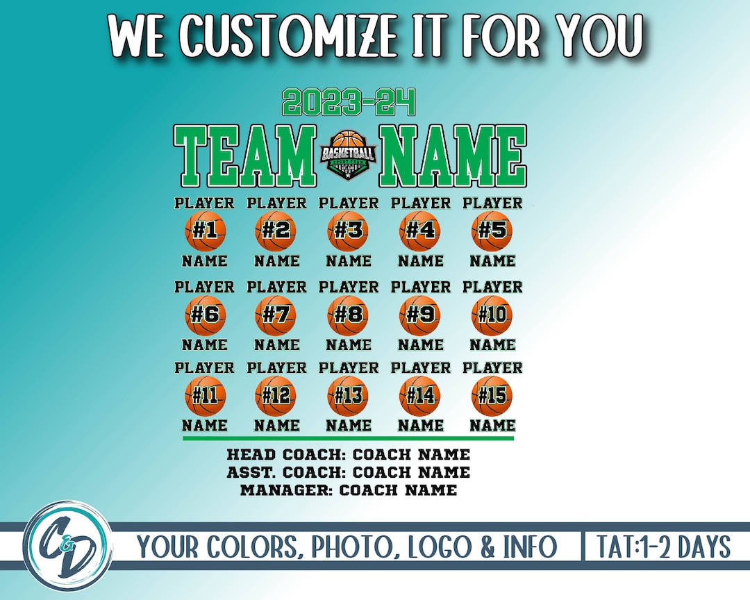 Basketball Shirt Back Custom PNG, Bball Personalized PNG, Custom ...
