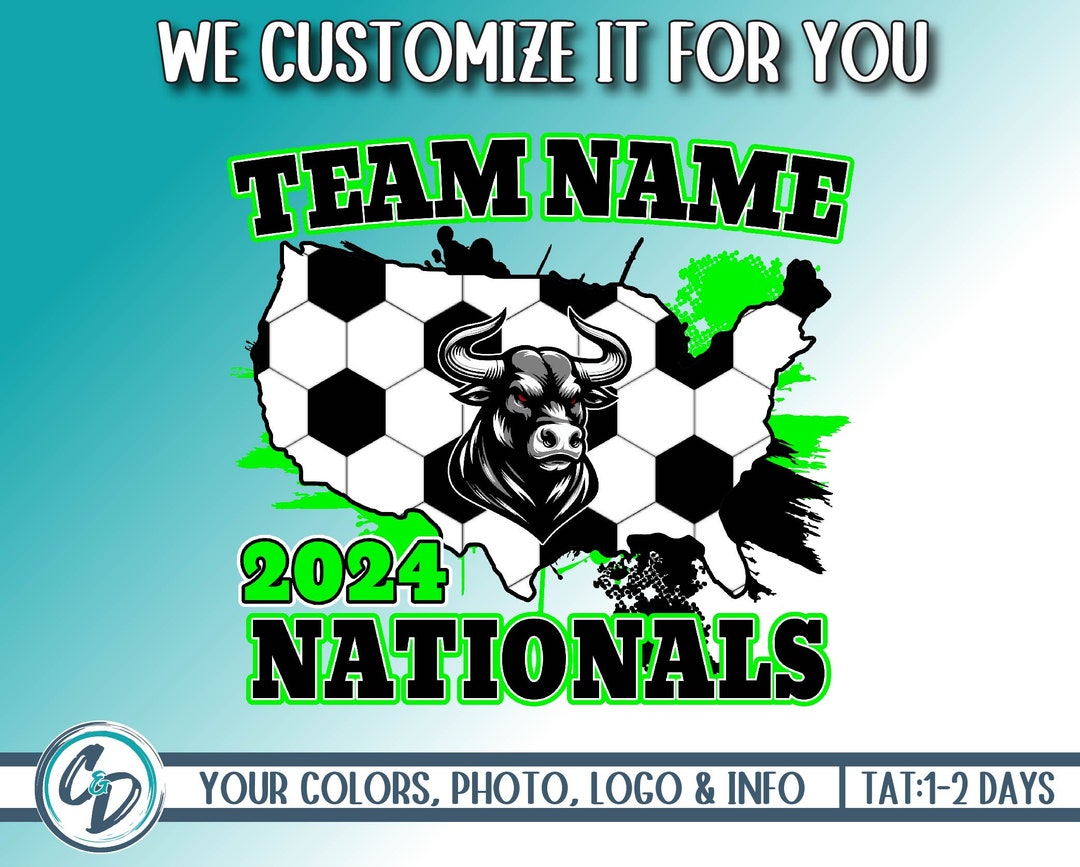 Custom Soccer Nationals Design, Soccer Custom Mascot PNG, Shirt Design ...