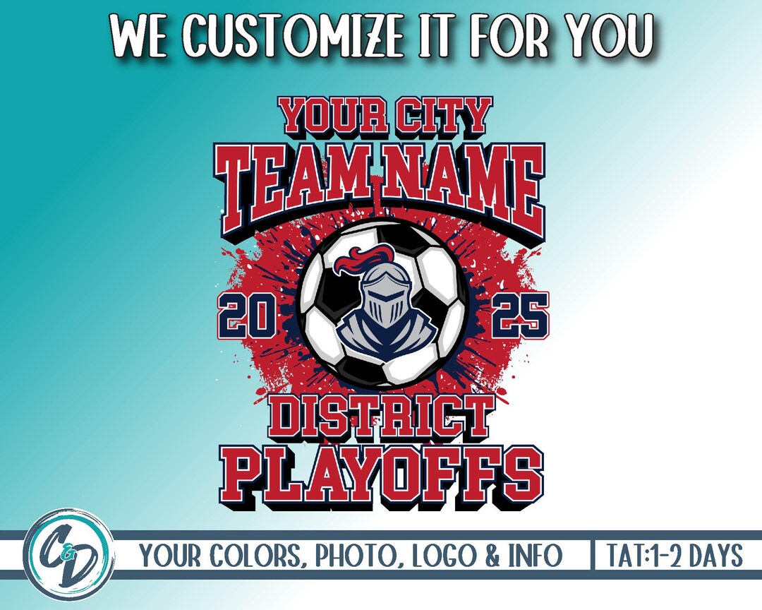 Personalized Soccer District Playoffs PNG, Trending Soccer Playoffs ...