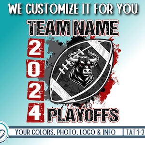 Trending Football Playoffs Design, Football Custom Mascot PNG ...