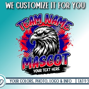 Custom School Mascot Design, Personalized School Reunion PNG, Shirt ...