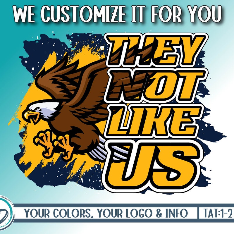 They Not Like Us Svg Png - Etsy