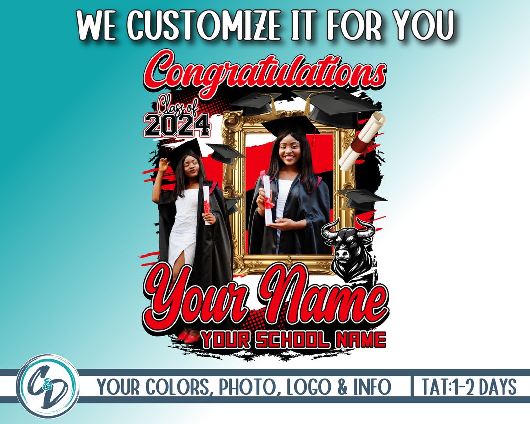 Personalized Graduation Memento, Custom Graduation Design, Graduation ...