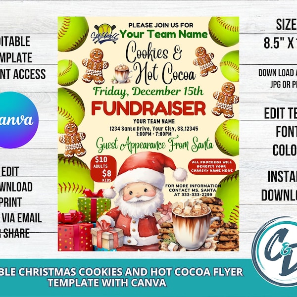 Softball Christmas - Etsy