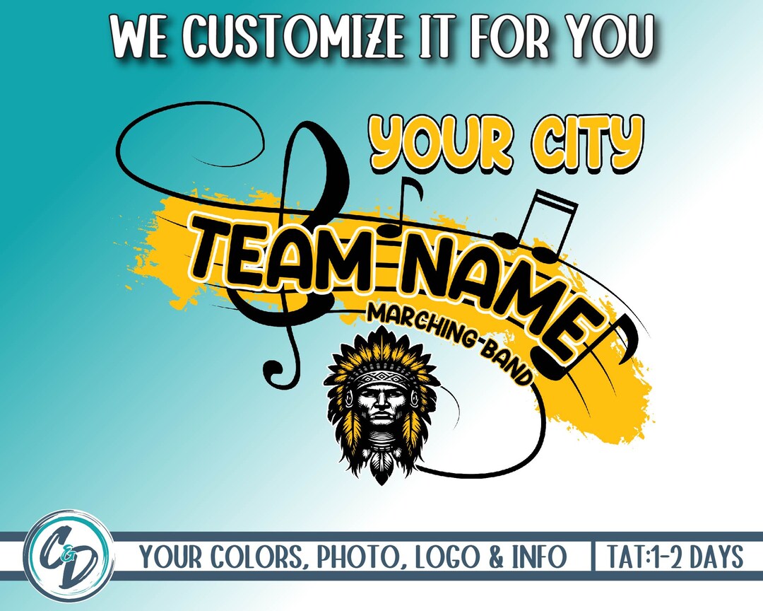 Marching Band Personalized PNG, Custom Marching Band Design, Marching ...