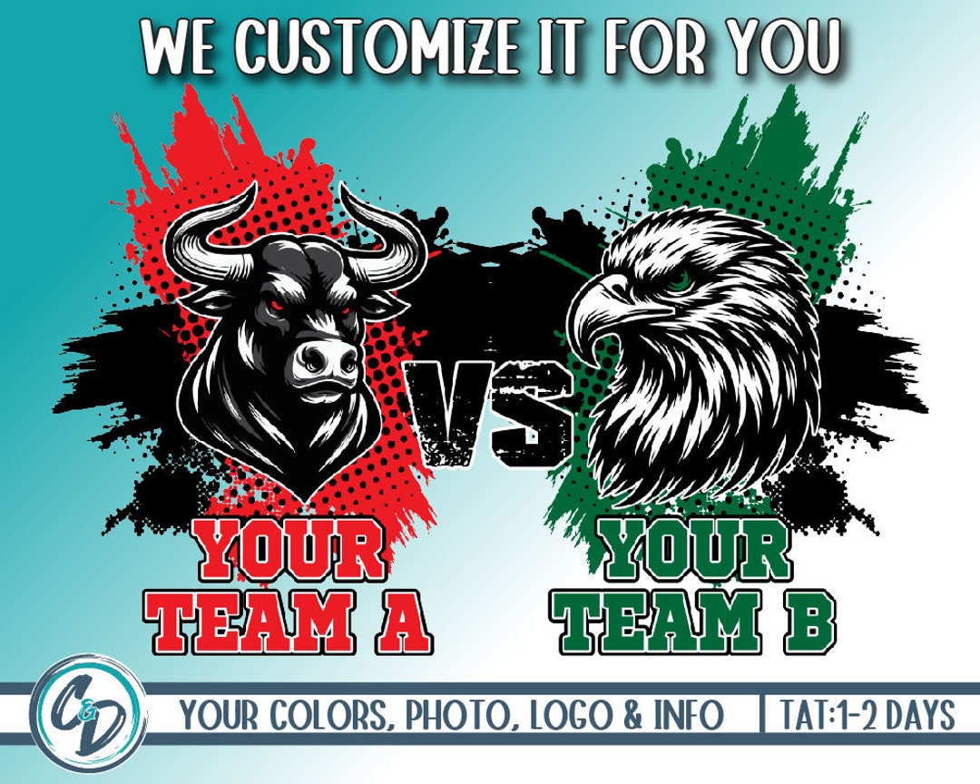 Personalized Basketball Vs Design, Custom Basketball Versus Design ...