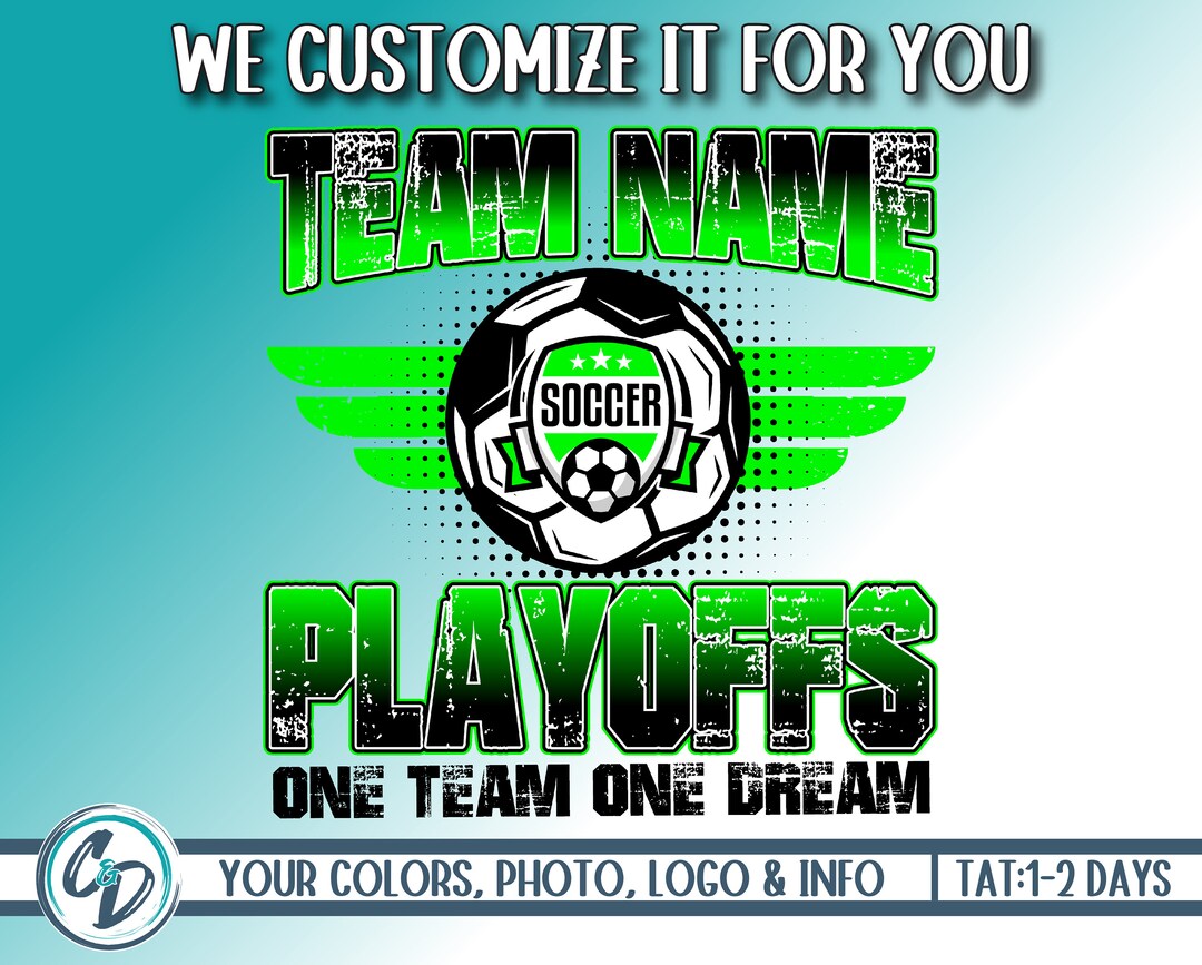 Custom Soccer Playoffs Design, Soccer Custom Mascot PNG, Shirt Design ...