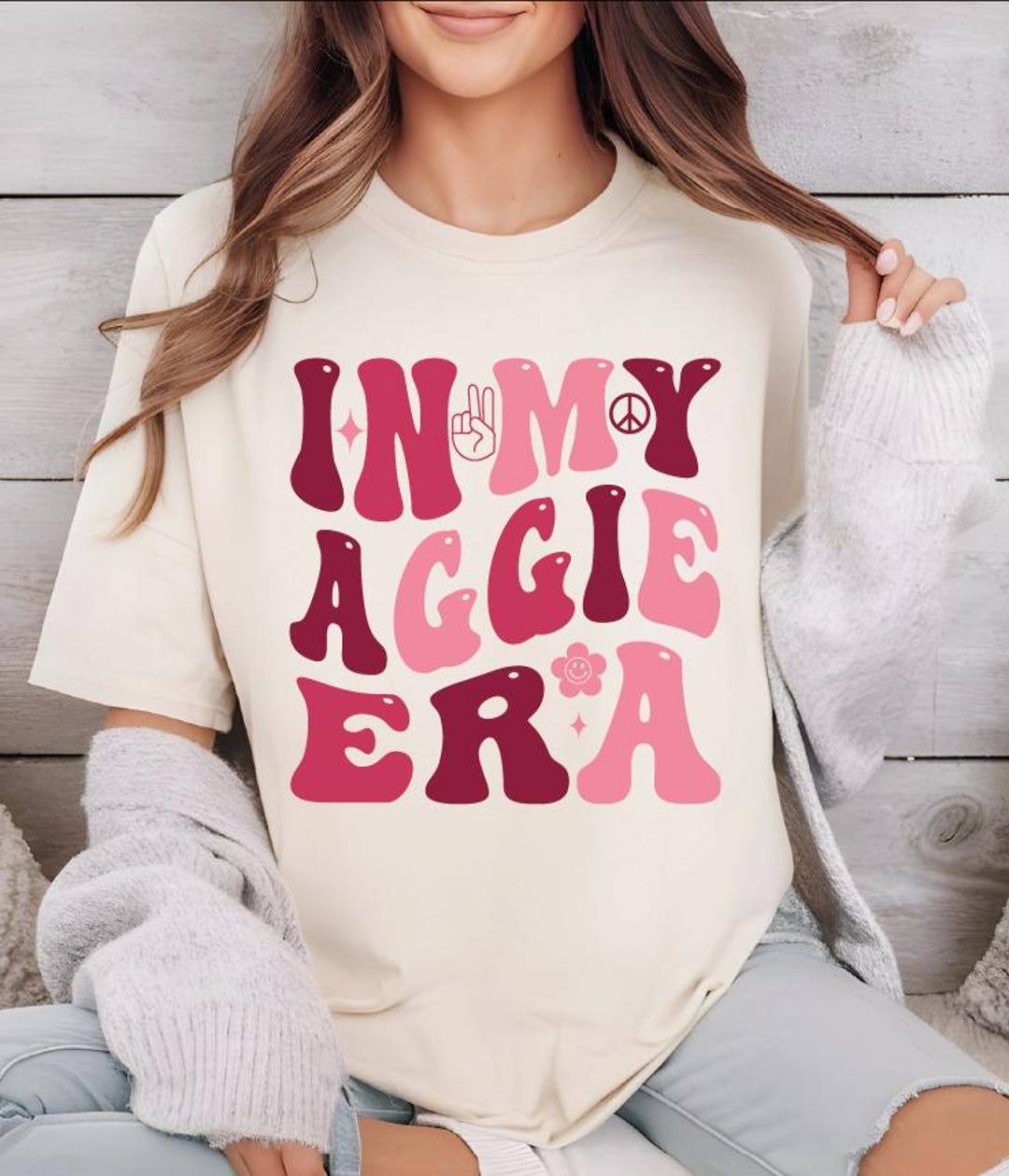 In My Aggie Era Shirt, Comfort Colors Aggie Life Shirt, Aggie Pride ...