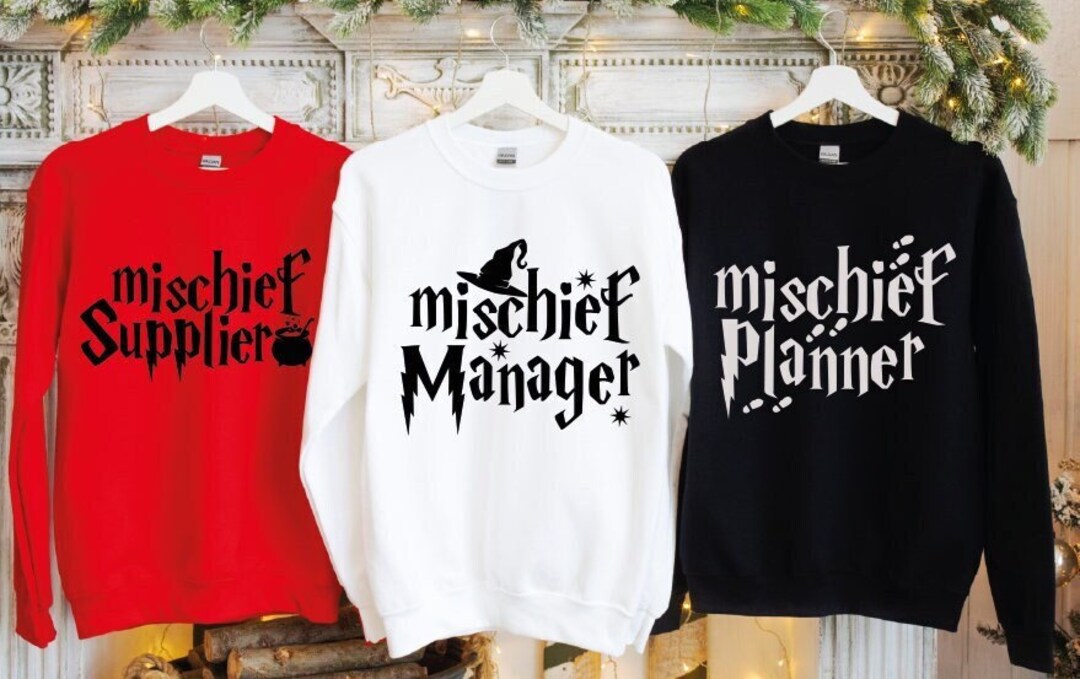 Universal Studios Family Sweatshirts, Mischief Manager Sweater, Wizard ...