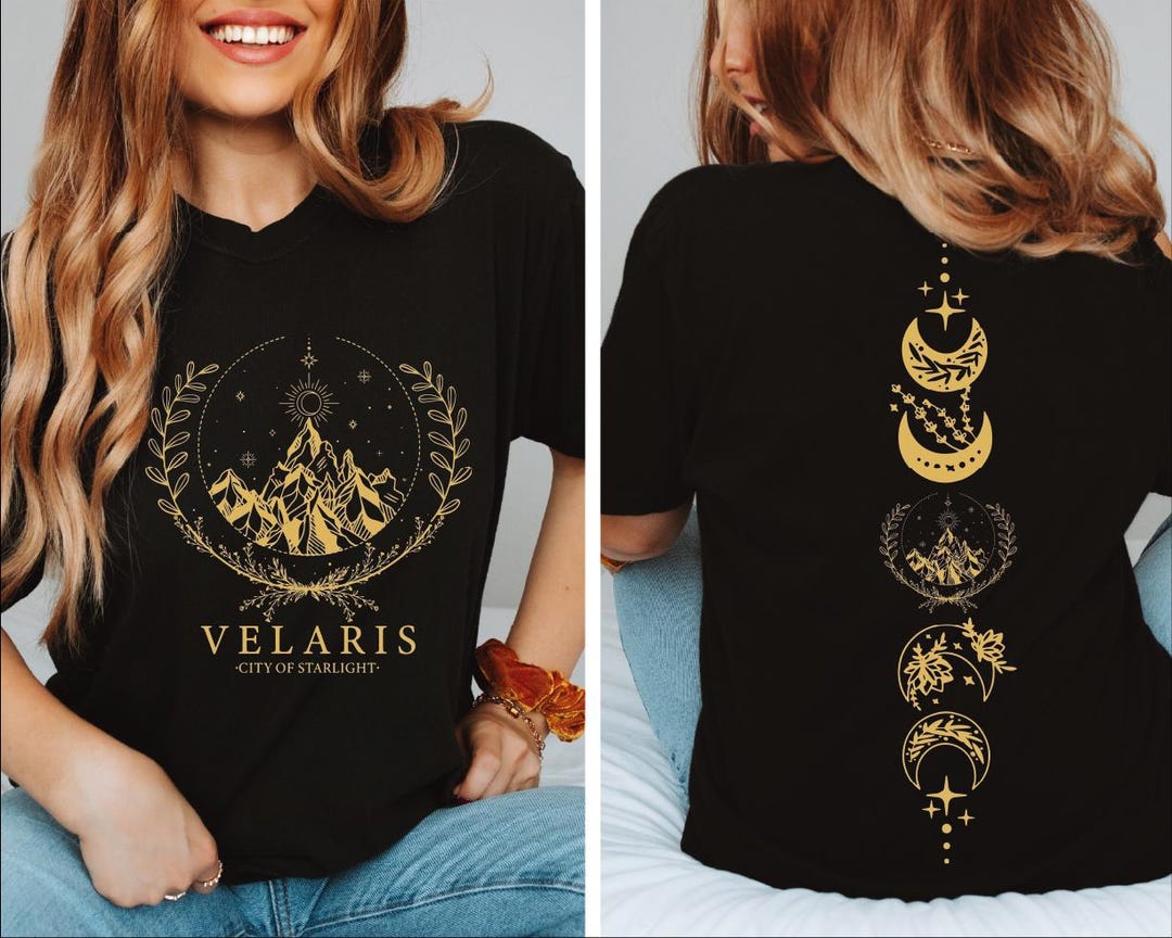 Velaris Two-sided Shirt, Velaris City of Starlight Shirt, the Night ...