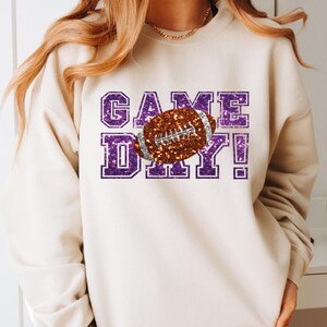 Custom Game Day Sweatshirt: Football Mama, Touchdown Season - Etsy