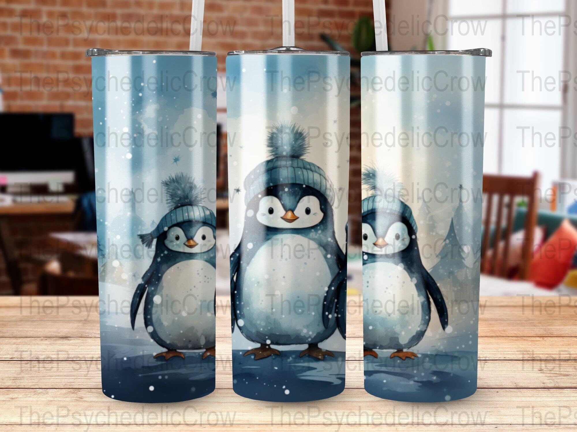 Blue Penguins Sublimation Tumbler Wrap 20oz Straight/skinny, Tapered DIGITAL FILE ONLY - Etsy