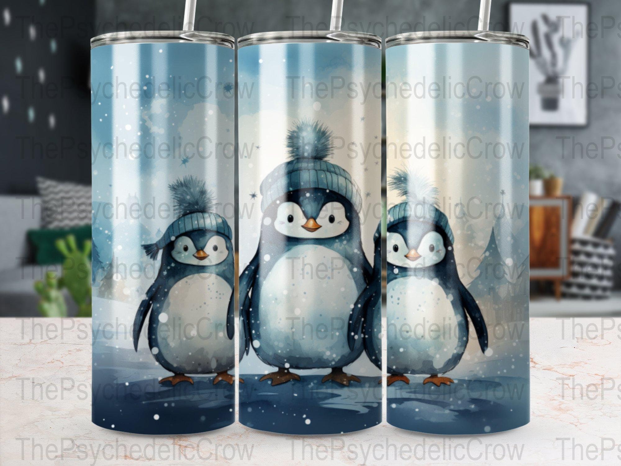 Blue Penguins Sublimation Tumbler Wrap 20oz Straight/skinny, Tapered DIGITAL FILE ONLY - Etsy