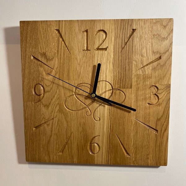 Square Wall Clock - Etsy