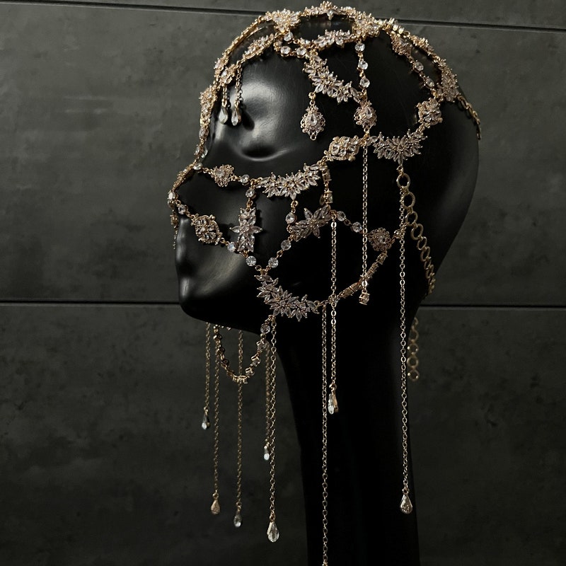 Belly Dance Mask - Etsy
