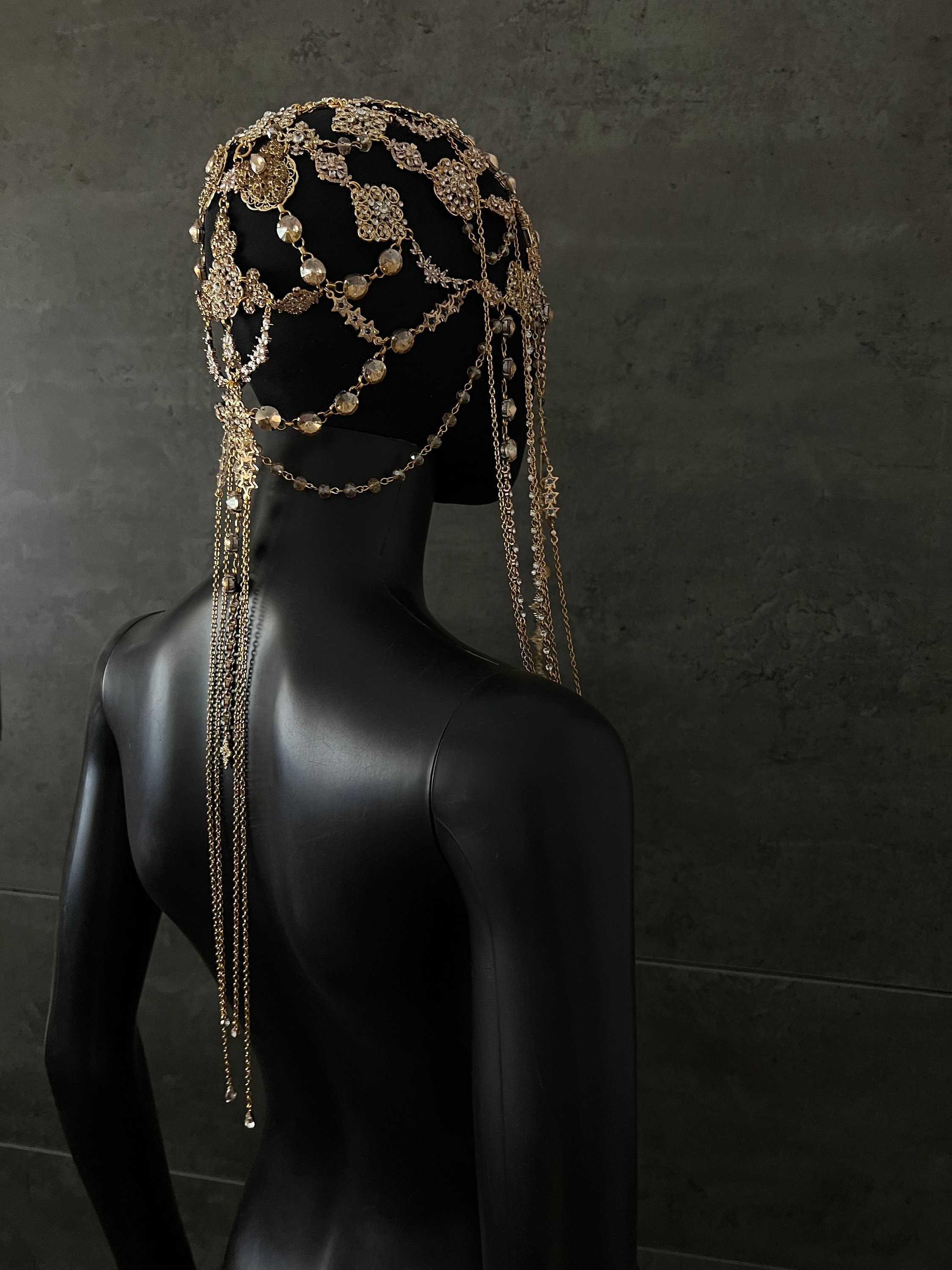 Gold Crystal Headpiece _stunning Wedding Headpiece_ Gorgeous Gold ...