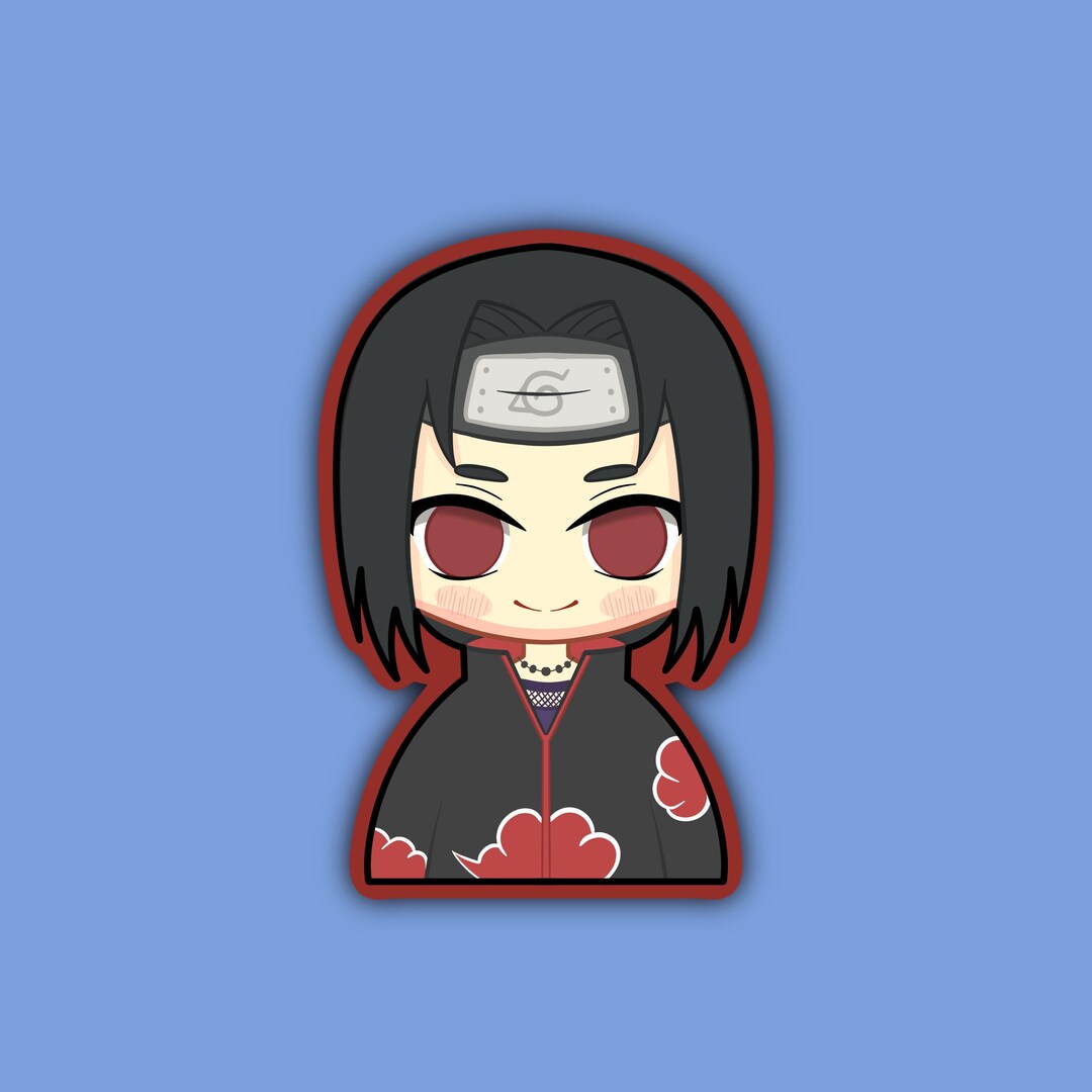 Naruto Shippuden - Itachi Uchiha (sticker) - Etsy