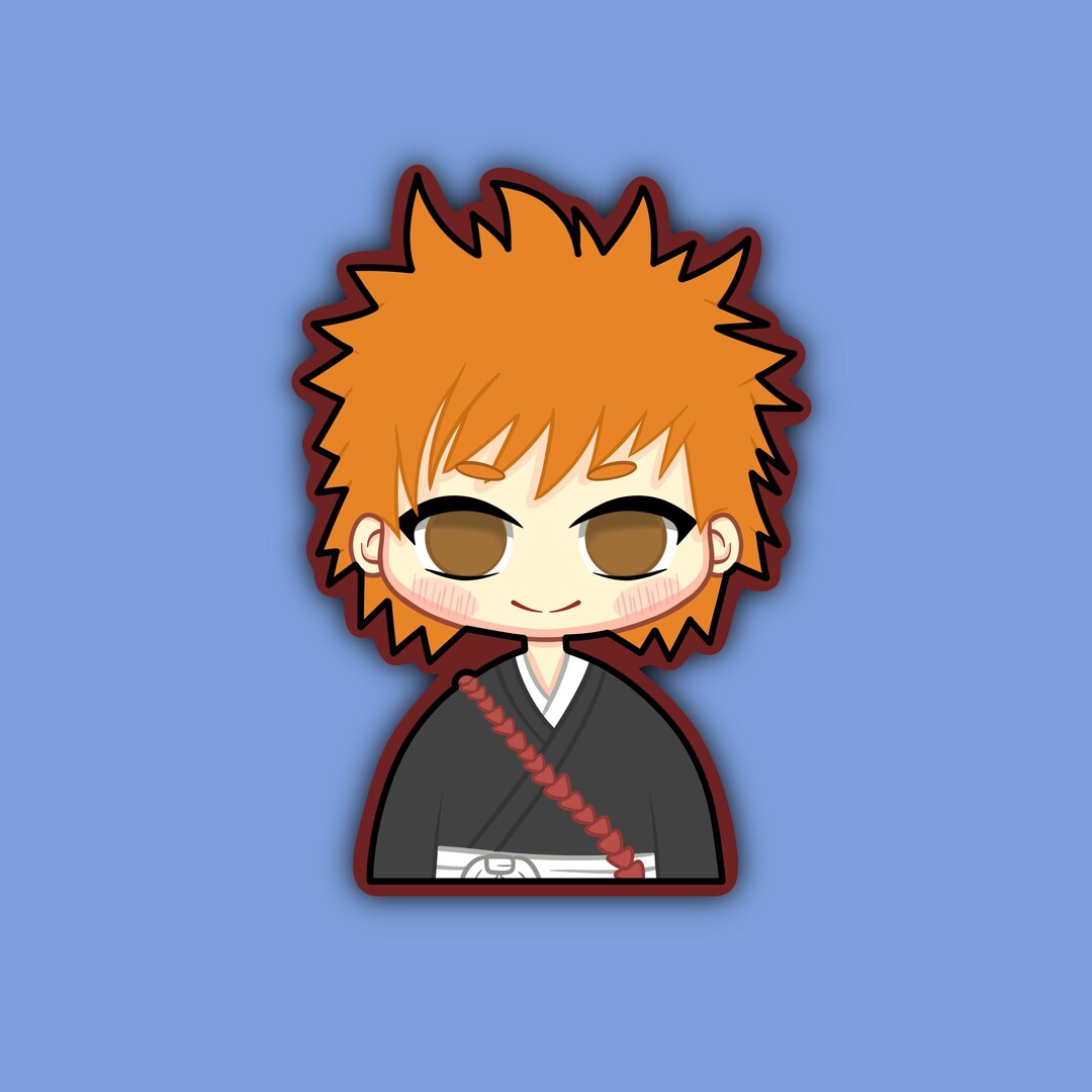 Bleach - Ichigo Kurosaki (sticker) - Etsy