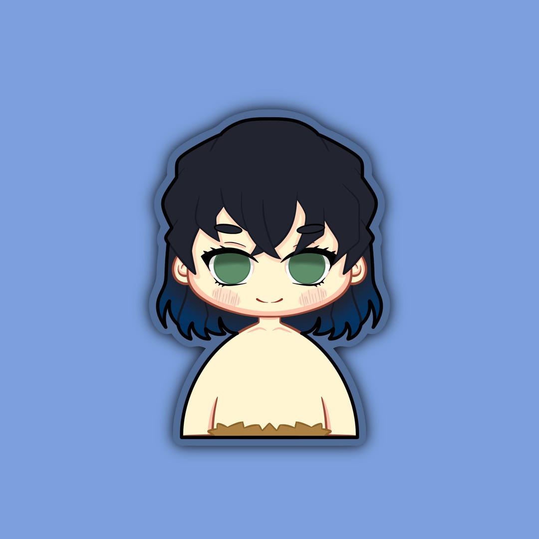 Demon Slayer - Inosuke Hashibira (sticker) - Etsy