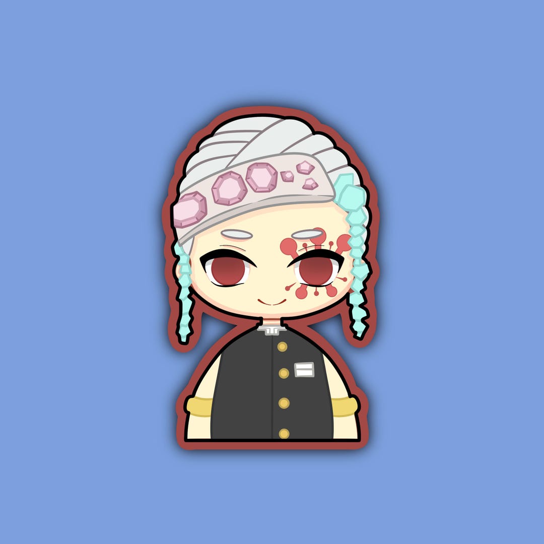 Demon Slayer - Tengen Uzui (sticker) - Etsy