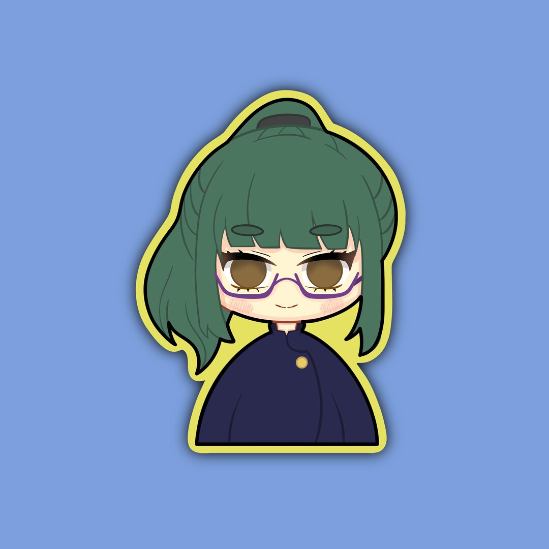 Jujutsu Kaisen Maki Zenin sticker - Etsy