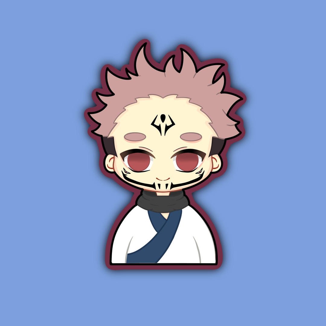 Jujutsu Kaisen - Ryomen Sukuna (sticker) - Etsy