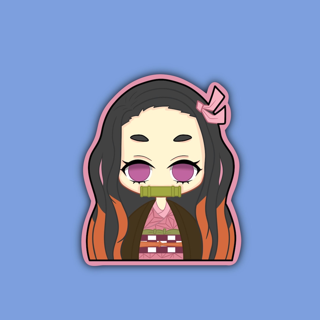Demon Slayer Nezuko Kamado sticker - Etsy