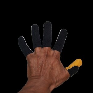 Grip Solution /finger Protector, Compression Sleeve. 5 Piece / 5 Colors ...