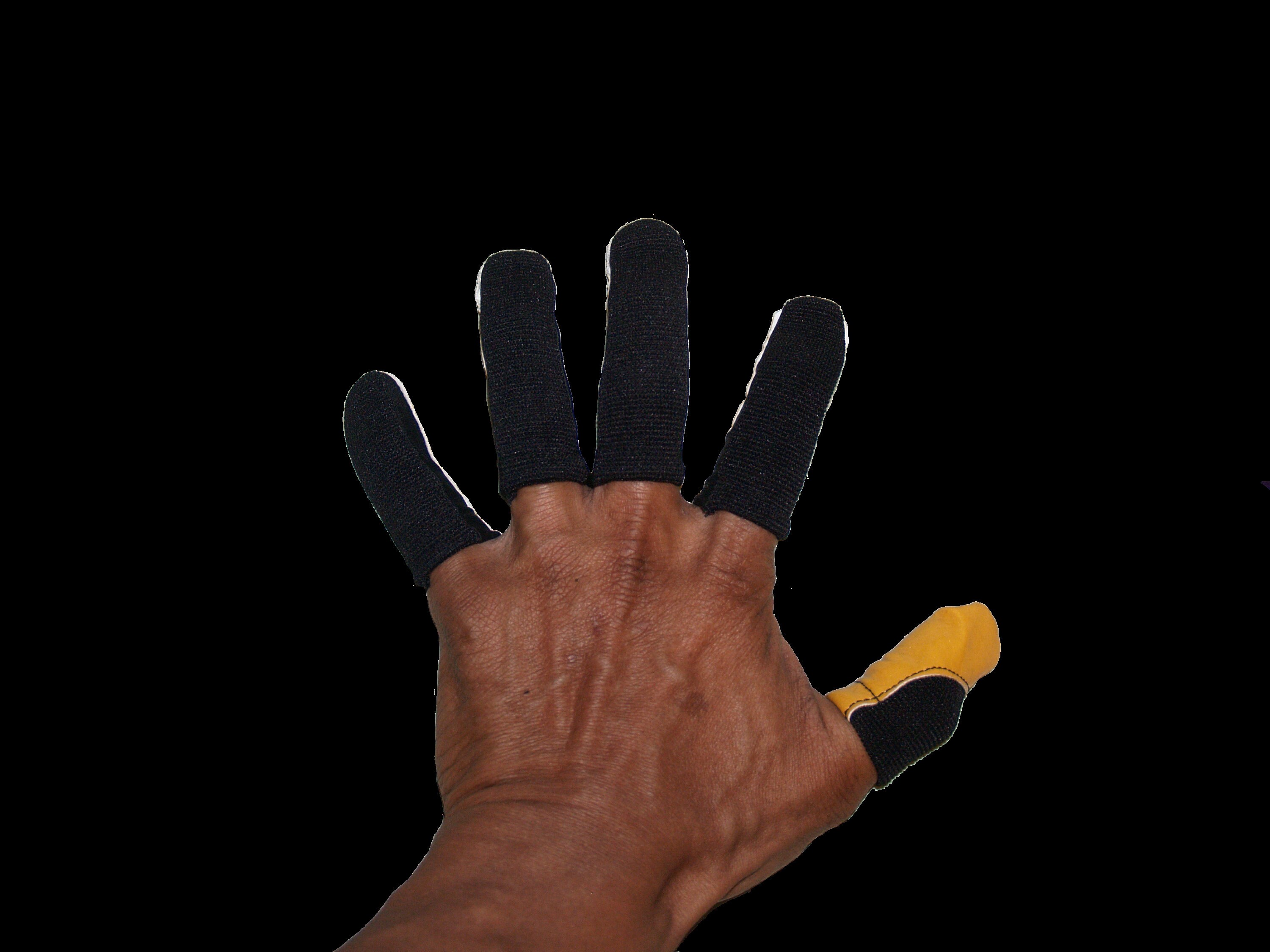 Grip Solution /finger Protector, Compression Sleeve. 5 Piece / 5 Colors ...