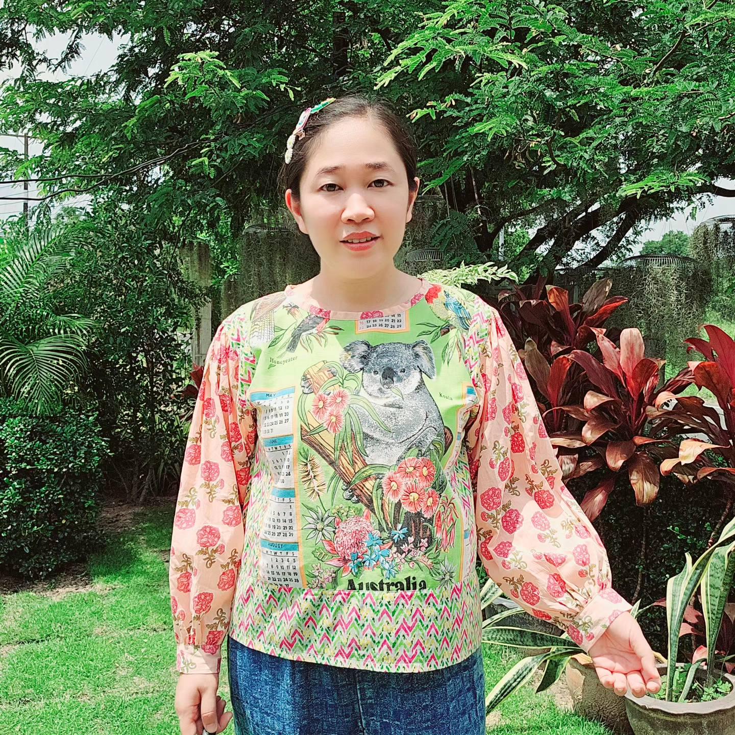 Handmade , Upcycled Vintage Tea Towel Blouse - Etsy