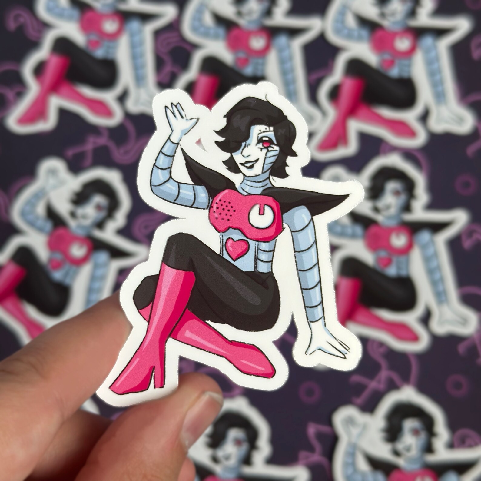 Undertale Stickers || Temmie | Mettaton EX | Greater Dog | Burgerpants ...