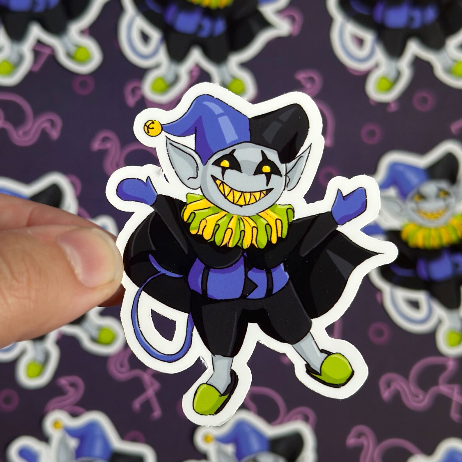 Deltarune Stickers || Lancer | Rouxls | Jevil | Noelle Holiday ...