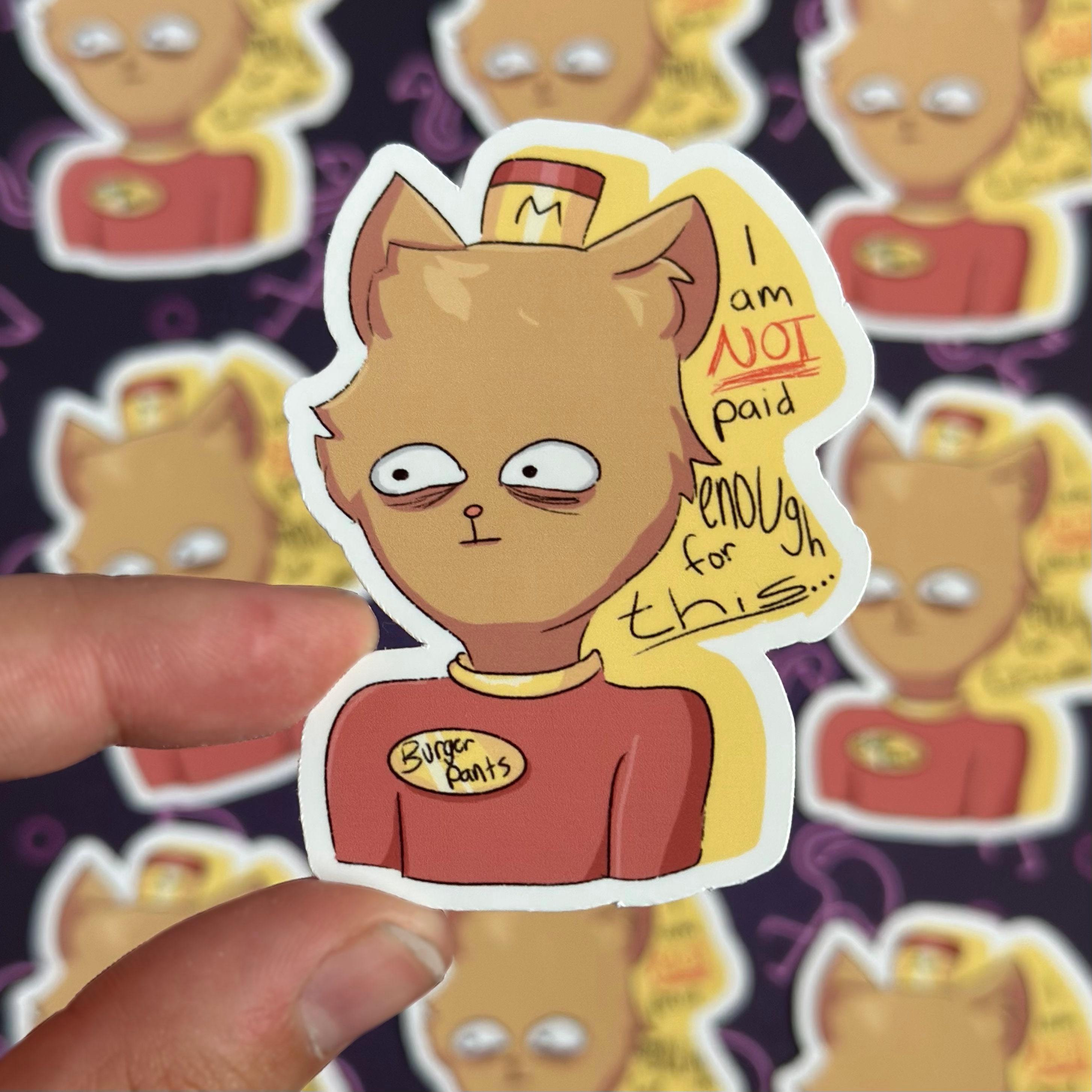 Undertale Stickers || Temmie | Mettaton EX | Greater Dog | Burgerpants ...