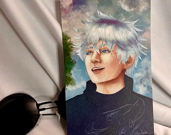 White Beta Fish JJK Art Print Fan Art - Etsy