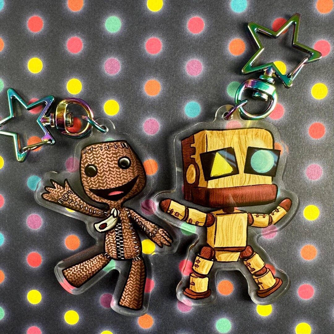 Little Big Planet 2.5" Acrylic Charms. Fan Made Merch - Etsy