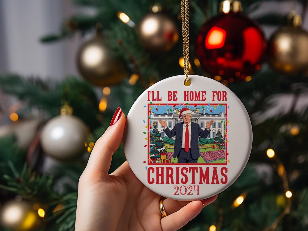 Trump Christmas Ornament: Republican Gift, Election 2024 - Etsy