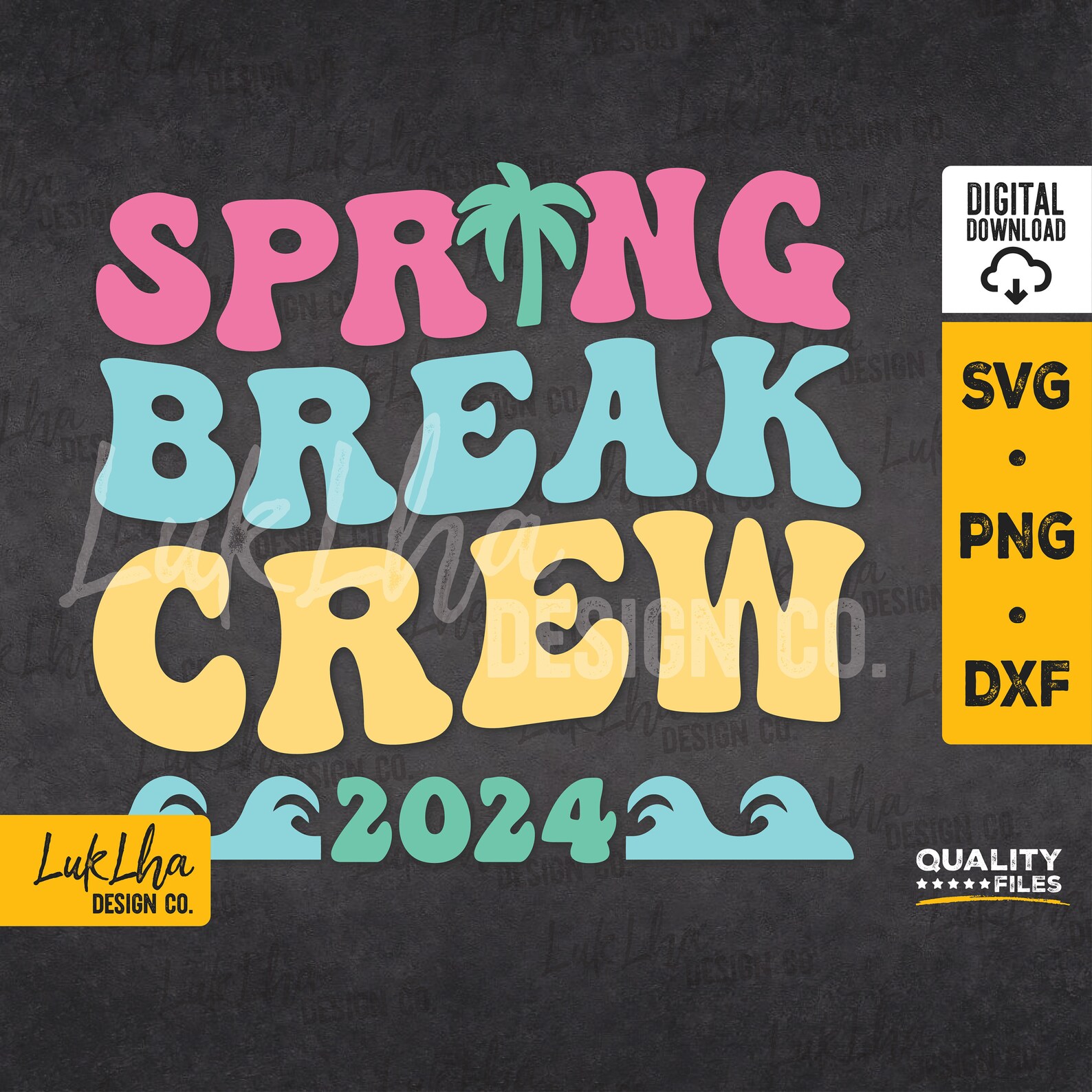 Spring Break Crew 2024 SVG, Spring Crew PNG, Beach Vacation Svg, Family ...