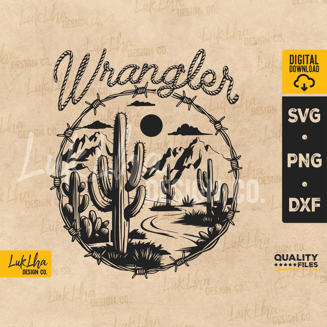 Wrangler Western SVG, Vintage Western PNG, Trendy Retro Cowboy Cowgirl ...