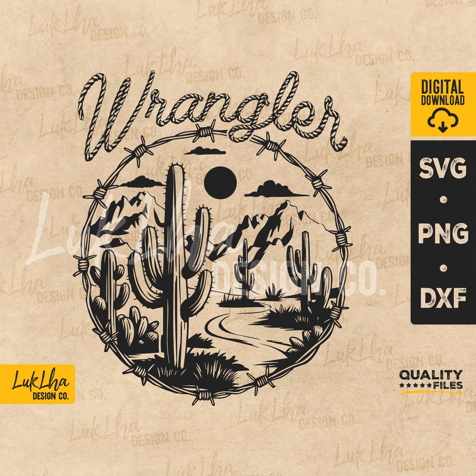 Wrangler Western SVG, Vintage Western PNG, Trendy Retro Cowboy Cowgirl ...