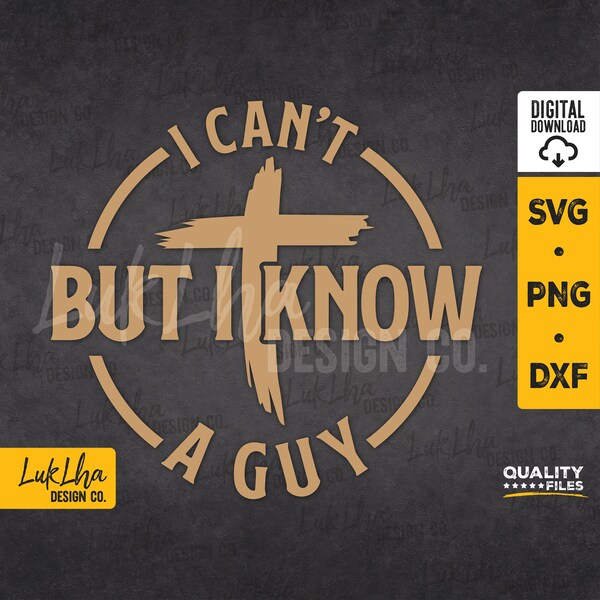 I Cant but I Know a Guy - Etsy