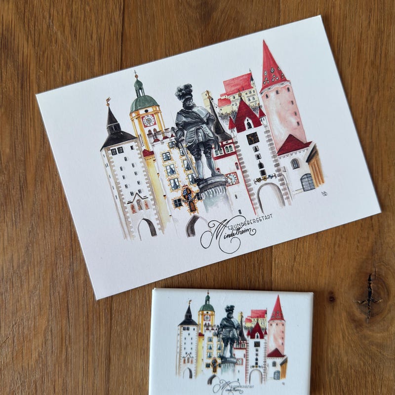 Postkarte magnet - Etsy.de
